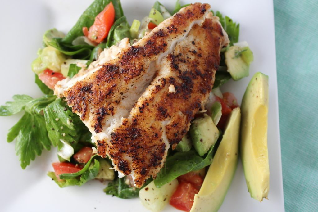 Mutton Snapper with Basil-Lime Dressing | #site_title