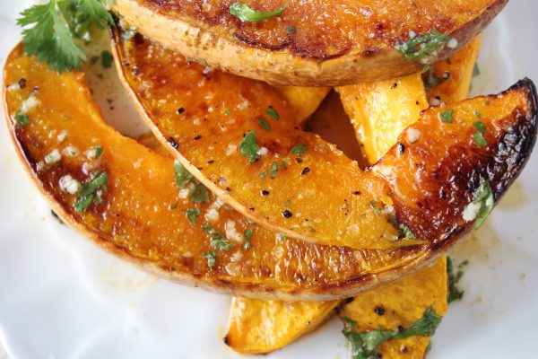 Calabaza Squash w/Lime, Garlic & Cilantro
