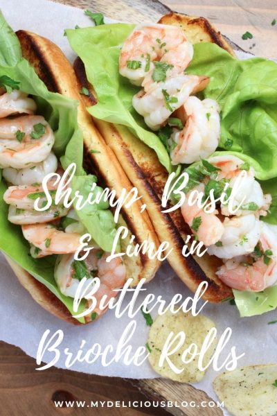 Basil & Lime Shrimp Rolls