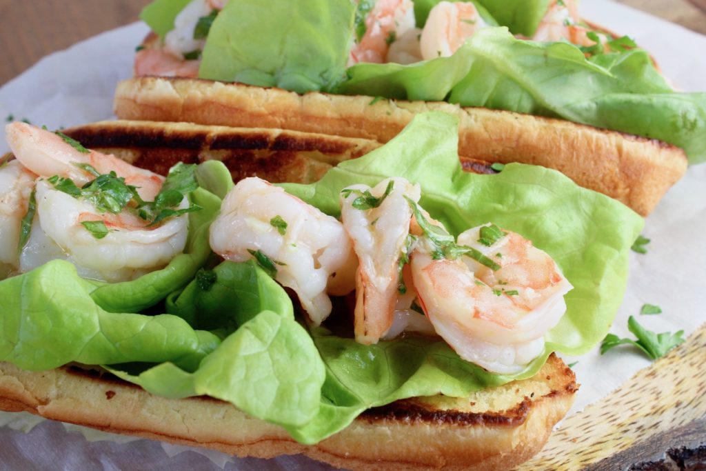 Basil & Lime Shrimp Rolls