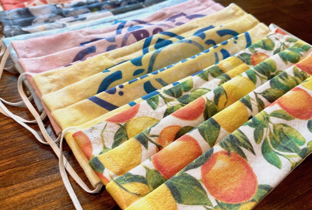 Face Masks by Delicious Dry Goods!